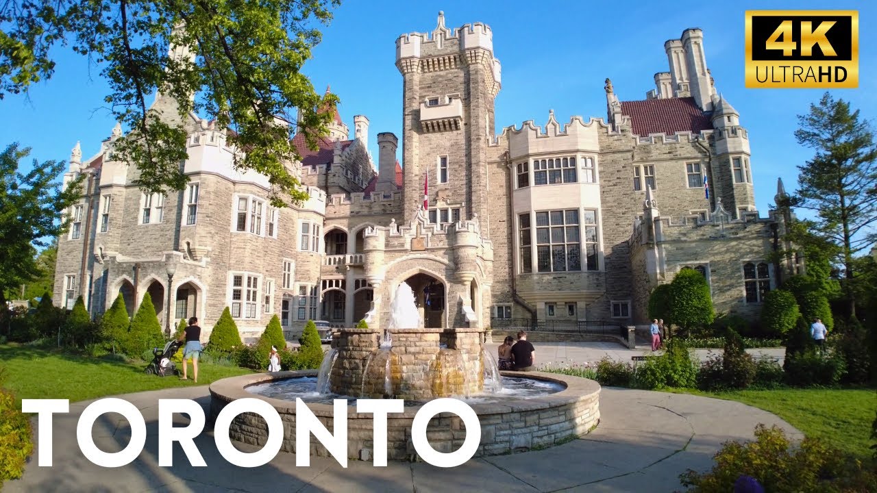 Majestic CASTLE in Toronto- Casa Loma - YouTube