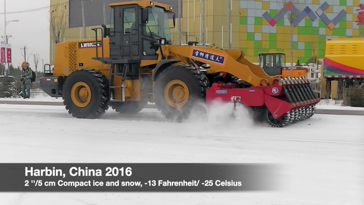 SNOWLION Mechanical Ice Breaker/Ice-breaking Machine with a Collection ...