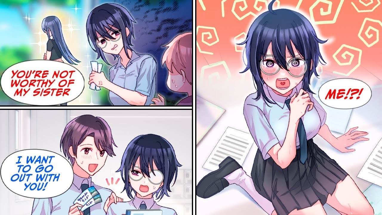 [Manga dub]A sister with a strong case of sis-con who cuts down all the ...