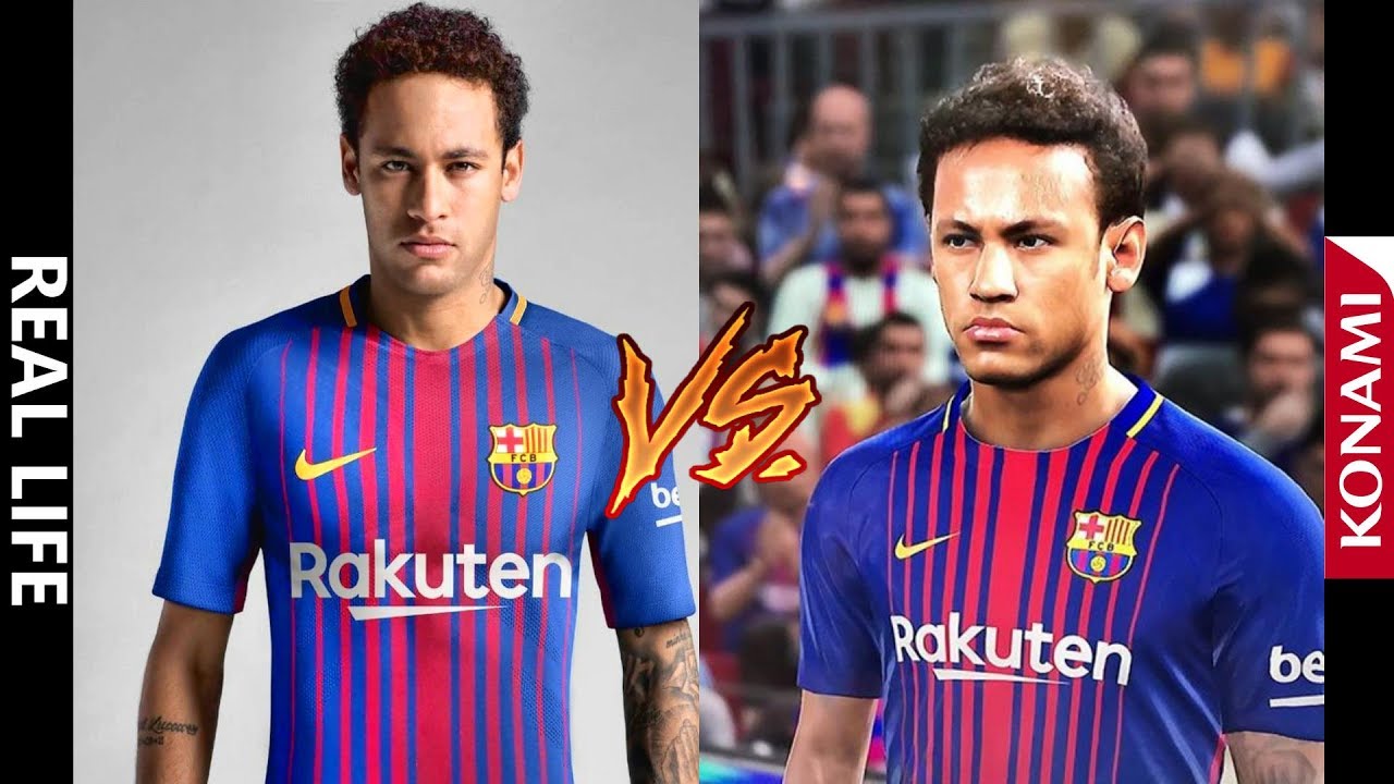 NEYMAR Jr. Evolution ️HD [PES 2010 to PES 2018] ️⚽️ - YouTube