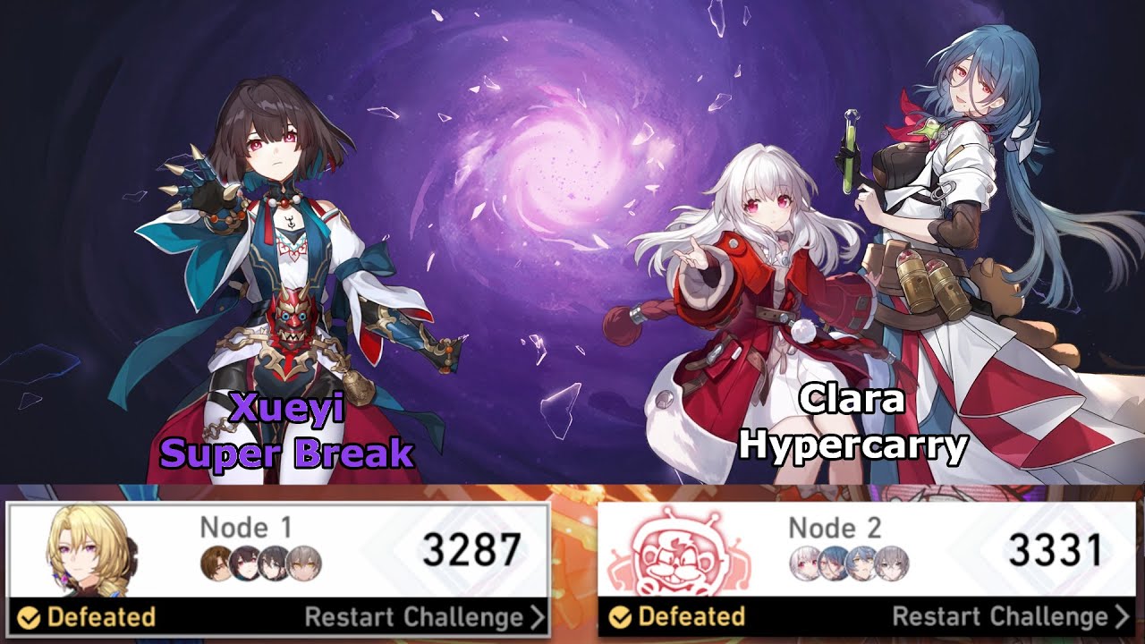 Xueyi Super Break And Clara Hypercarry Ft Natasha 2 7 Apocalyptic