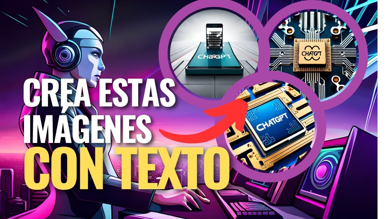 Crea imagenes con texto usando inteligencia artificial - YouTube