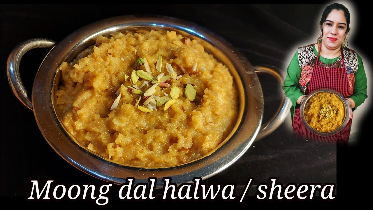 Moong dal halwa | Winter special | sindhi special | Hunar muskan ka ...