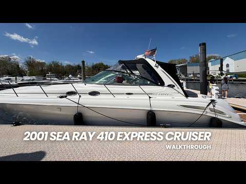 2001 Sea Ray 410 Express Cruiser | Walkthrough