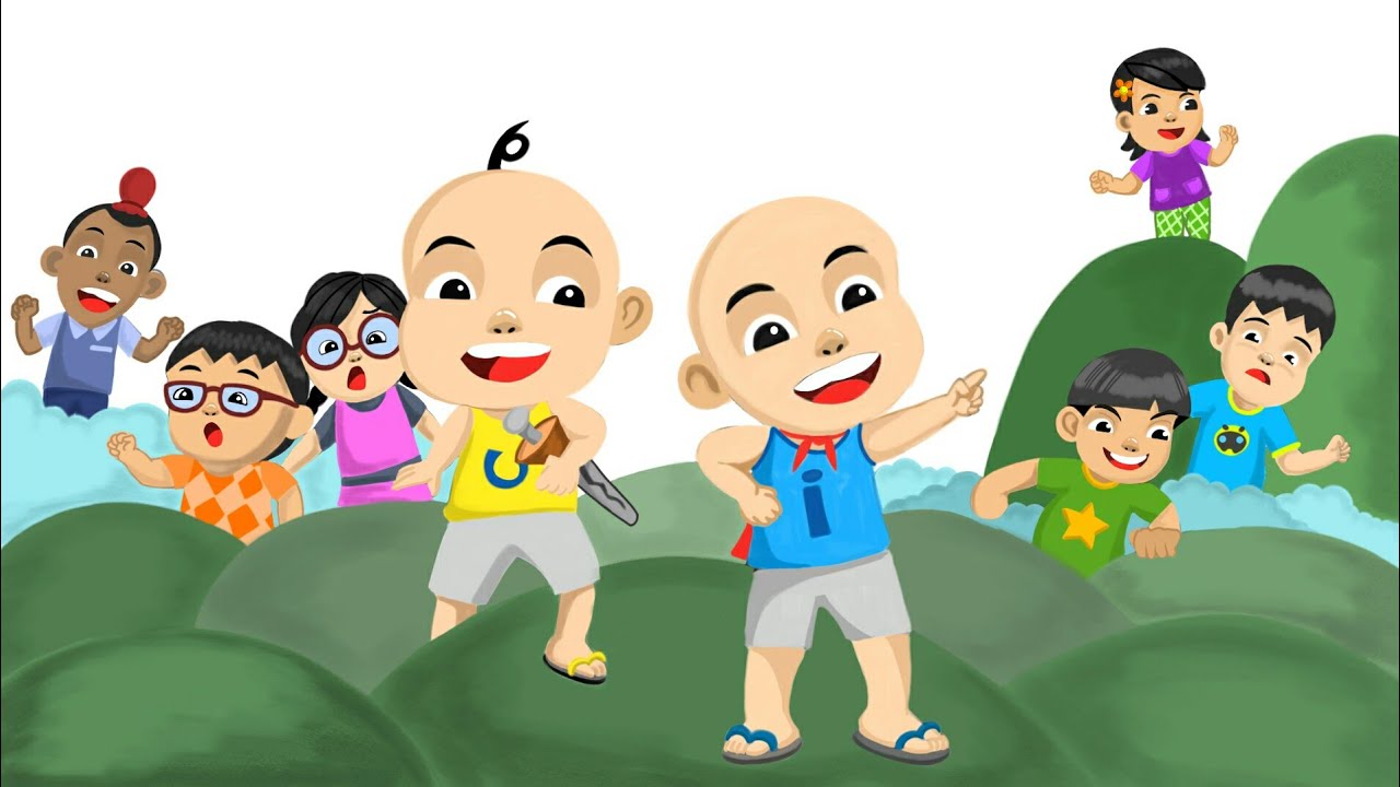 Upin & Ipin The Movie Keris Siamang Tunggal | Menggambar dan Mewarnai ...
