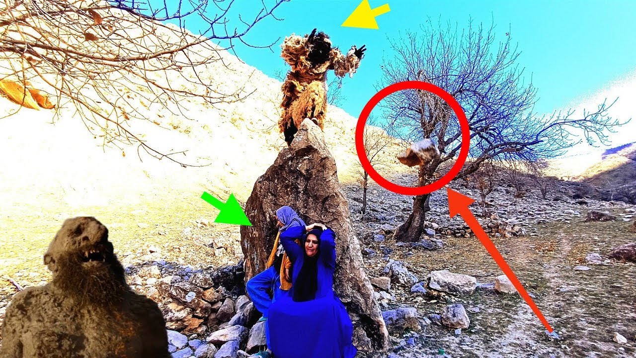 Bigfoot Sighted! Savage Beast Attacks Nomadic Family 😱 - YouTube