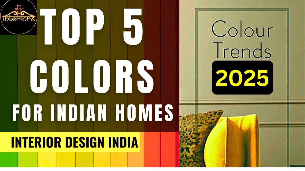 INTERIOR DESIGN COLOR OF THE YEAR 2025 😱 | TOP 5 INTERIOR COLOR | 2025 ...