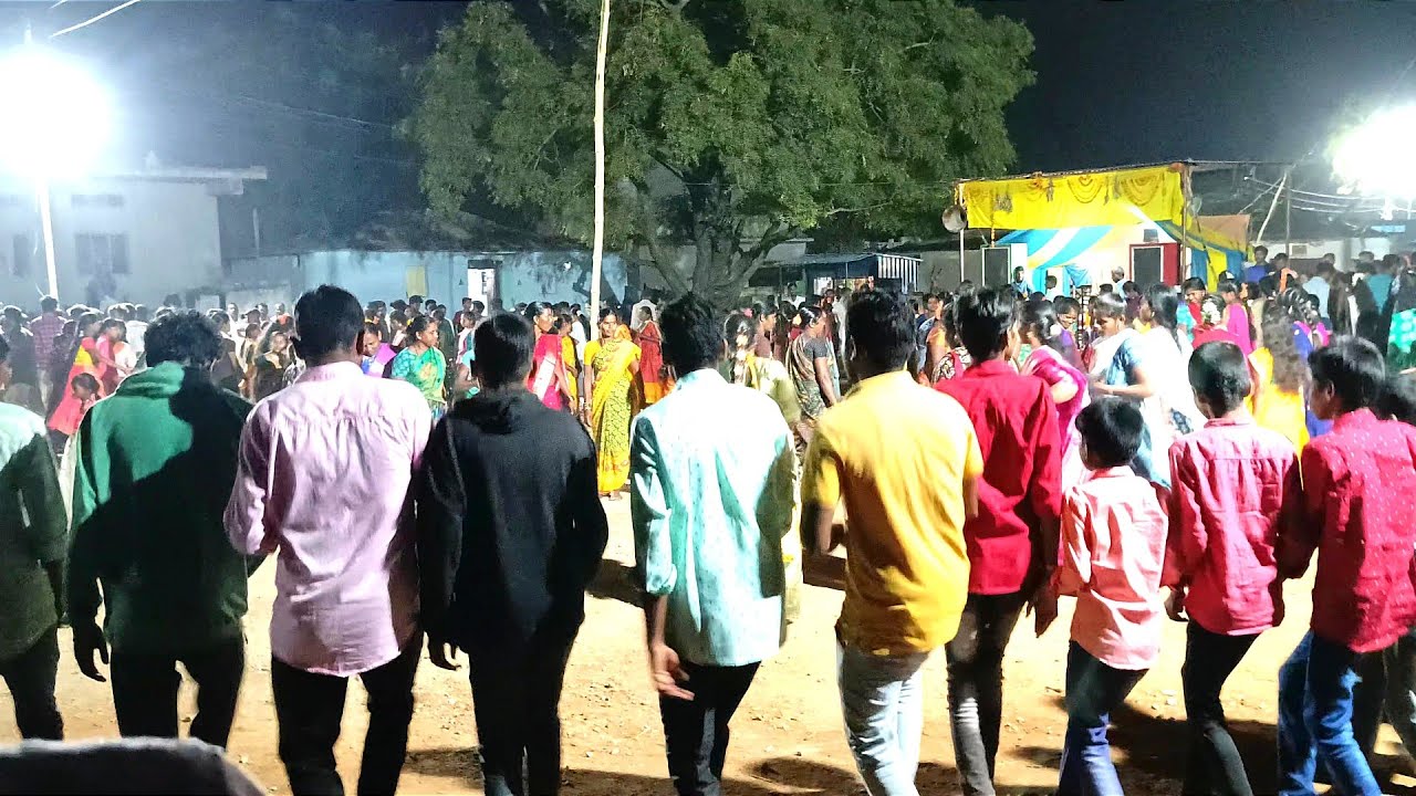 Peddavarval bathukamma & Durga maata festival Govardhana girulu song23 ...