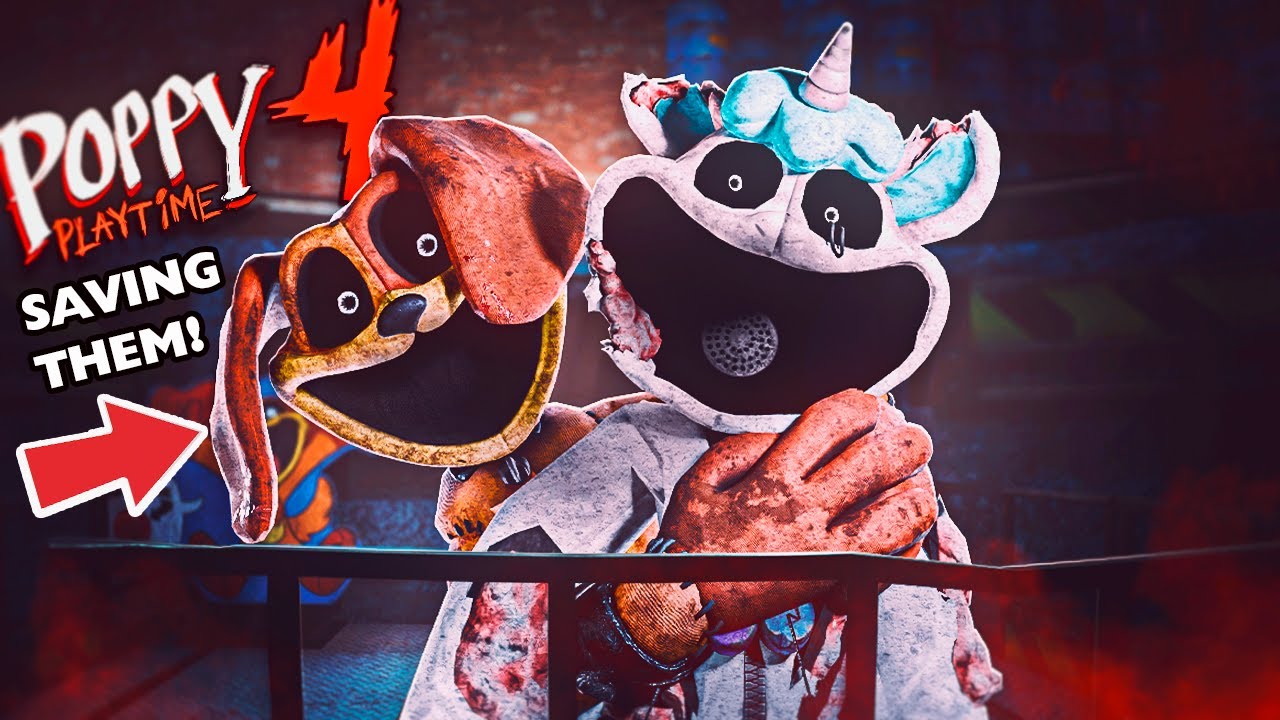 Poppy Playtime Chapter 4: CRAFTYCORN SAVES DOGDAY from the Critters ...