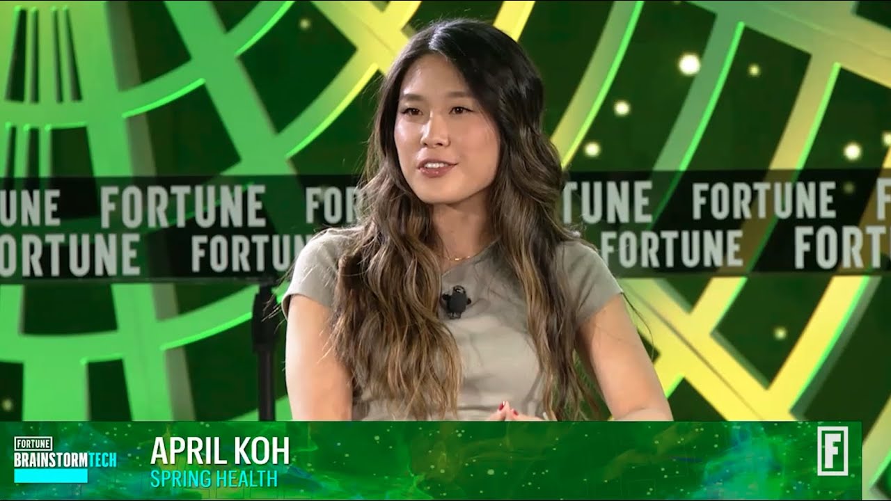 Spring Health CEO April Koh with Fortune on the State of Unicorns at ...