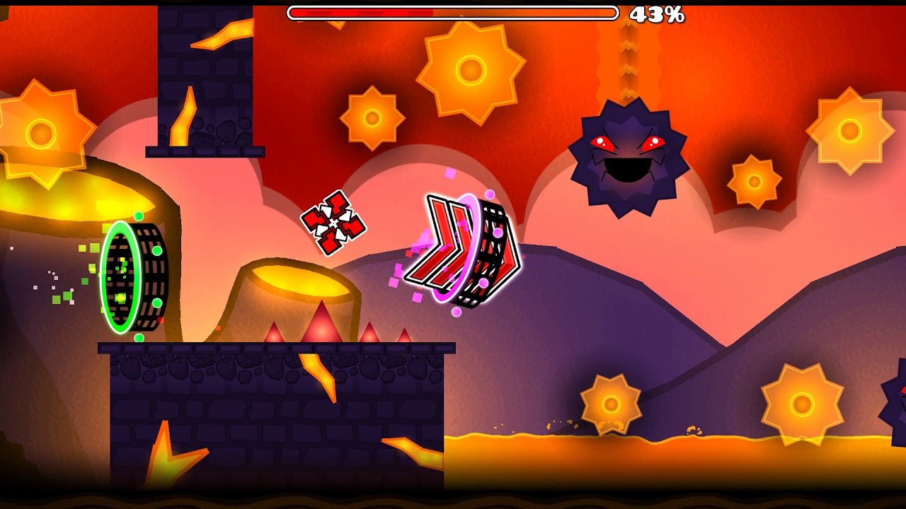 Geometry Dash Medium Demon | Magmatic Mash (Alex112300) - YouTube