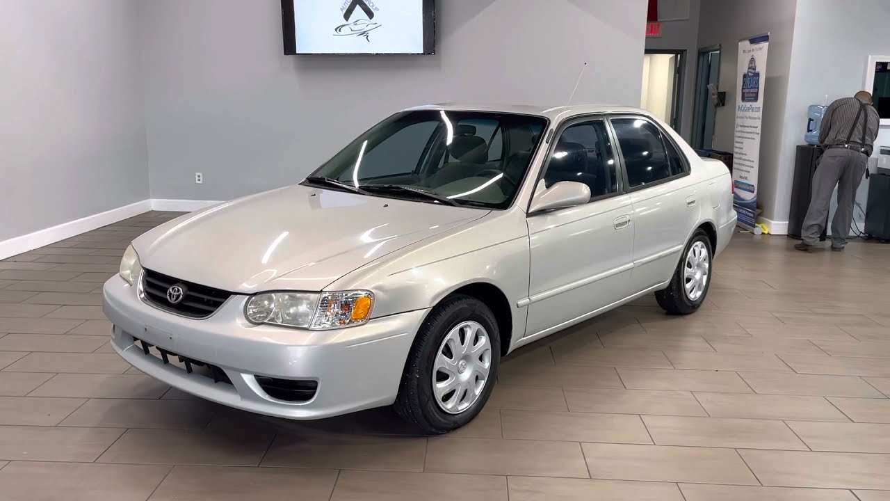 2002 TOYOTA COROLLA LE 4D FWD 1.8L I4 SEDAN - YouTube