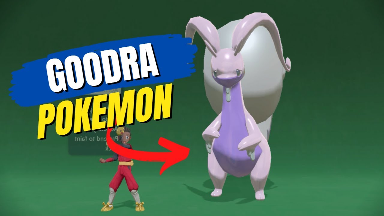 HISUIAN GOODRA IN POKEMON LEGENDS ARCEUS - YouTube