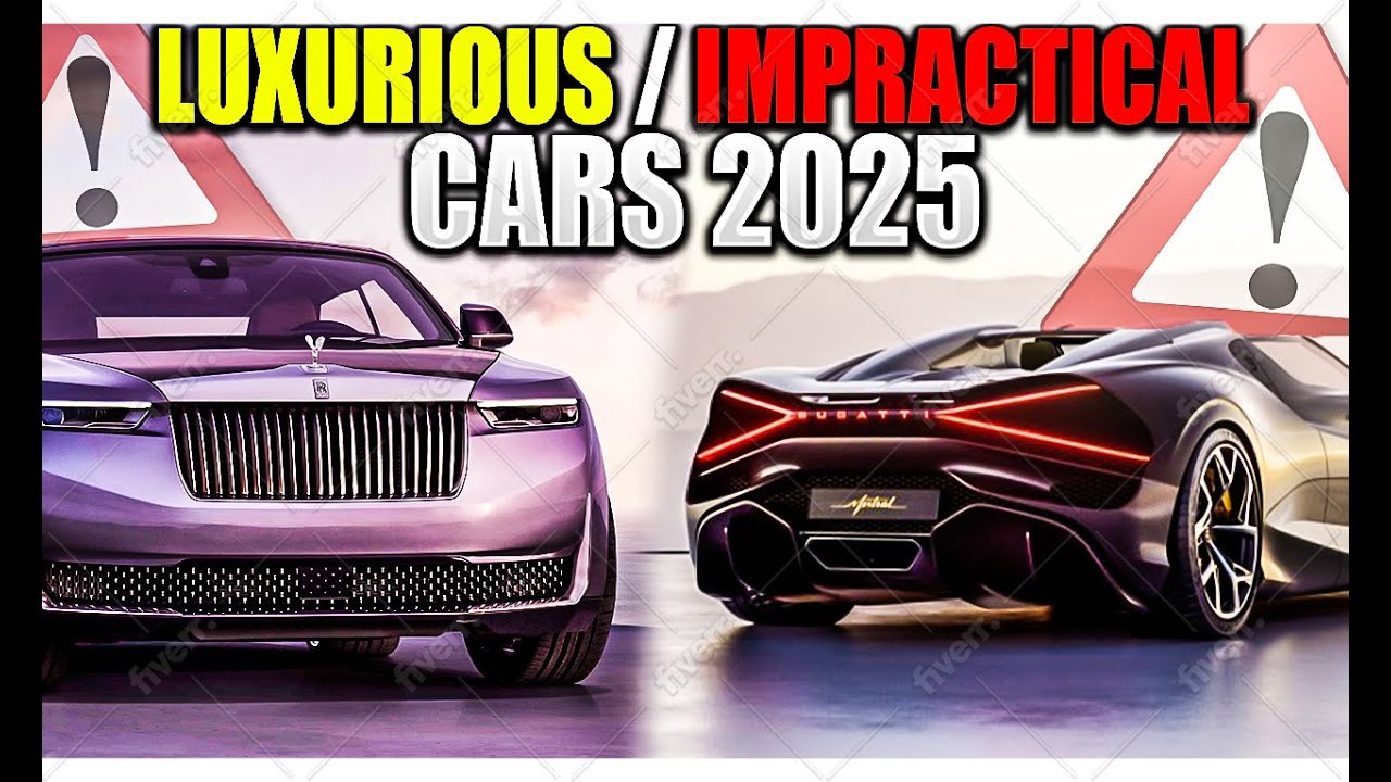 The most luxurious and impractical cars of 2025 - YouTube