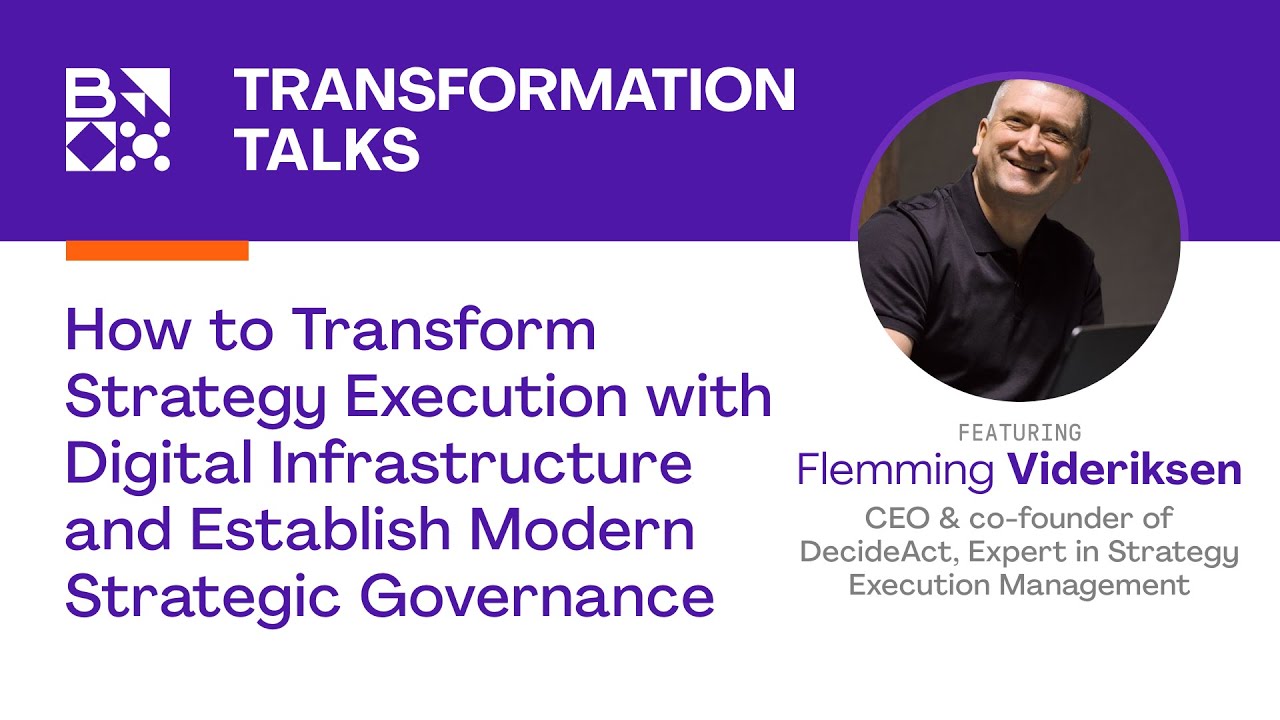 How to Transform Strategy Execution with Digital Infrastructure and ...