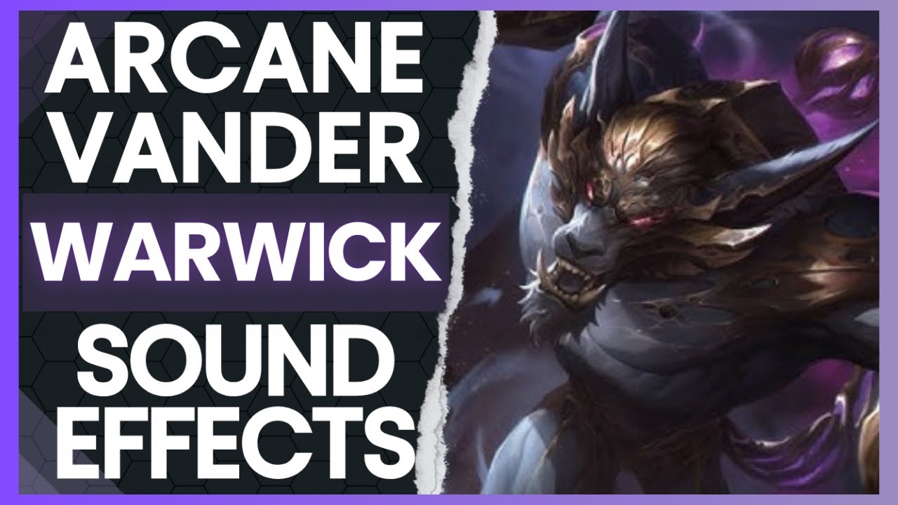 Arcane Vander Warwick Ability Showcase 🔥 | League of Legends Sound ...
