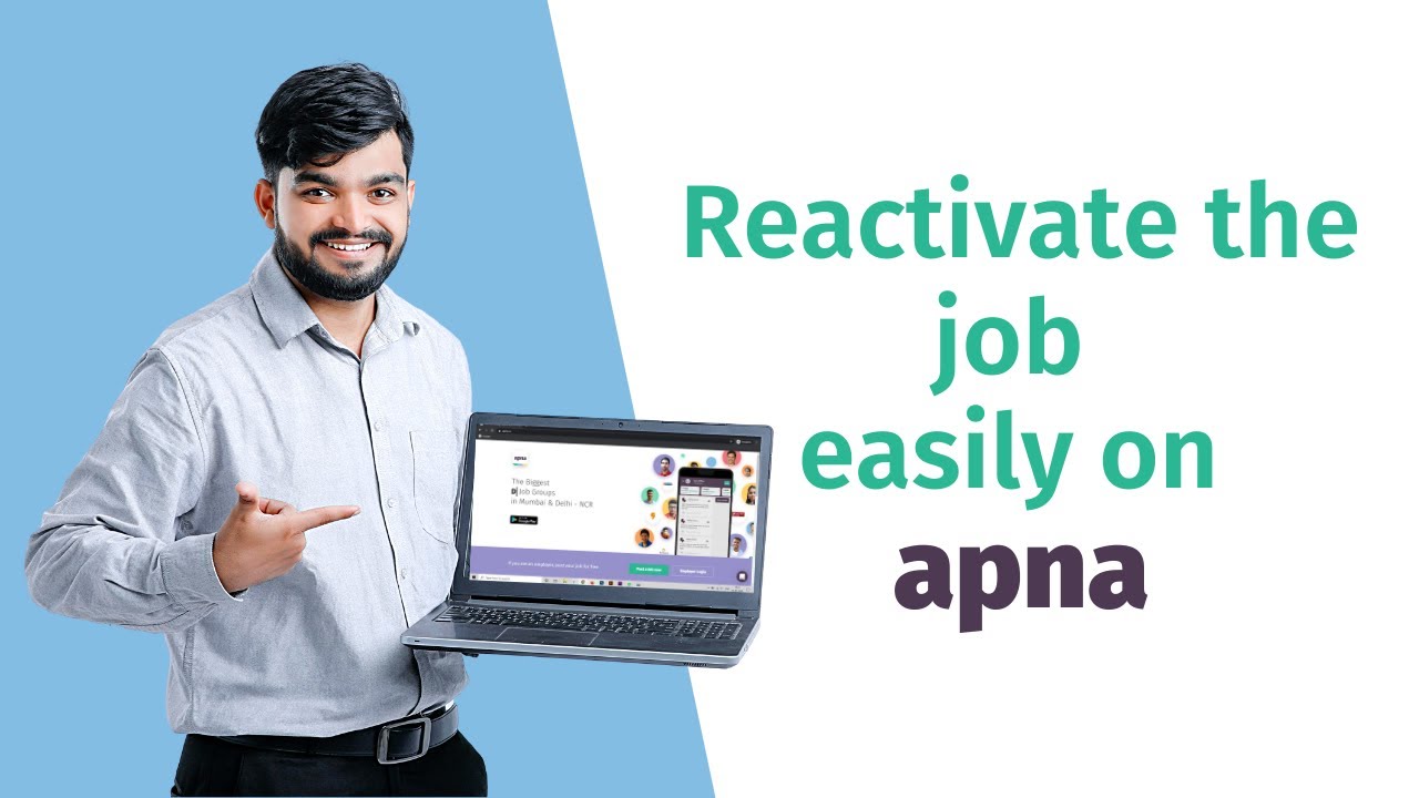 How to reactivate job on apna - YouTube