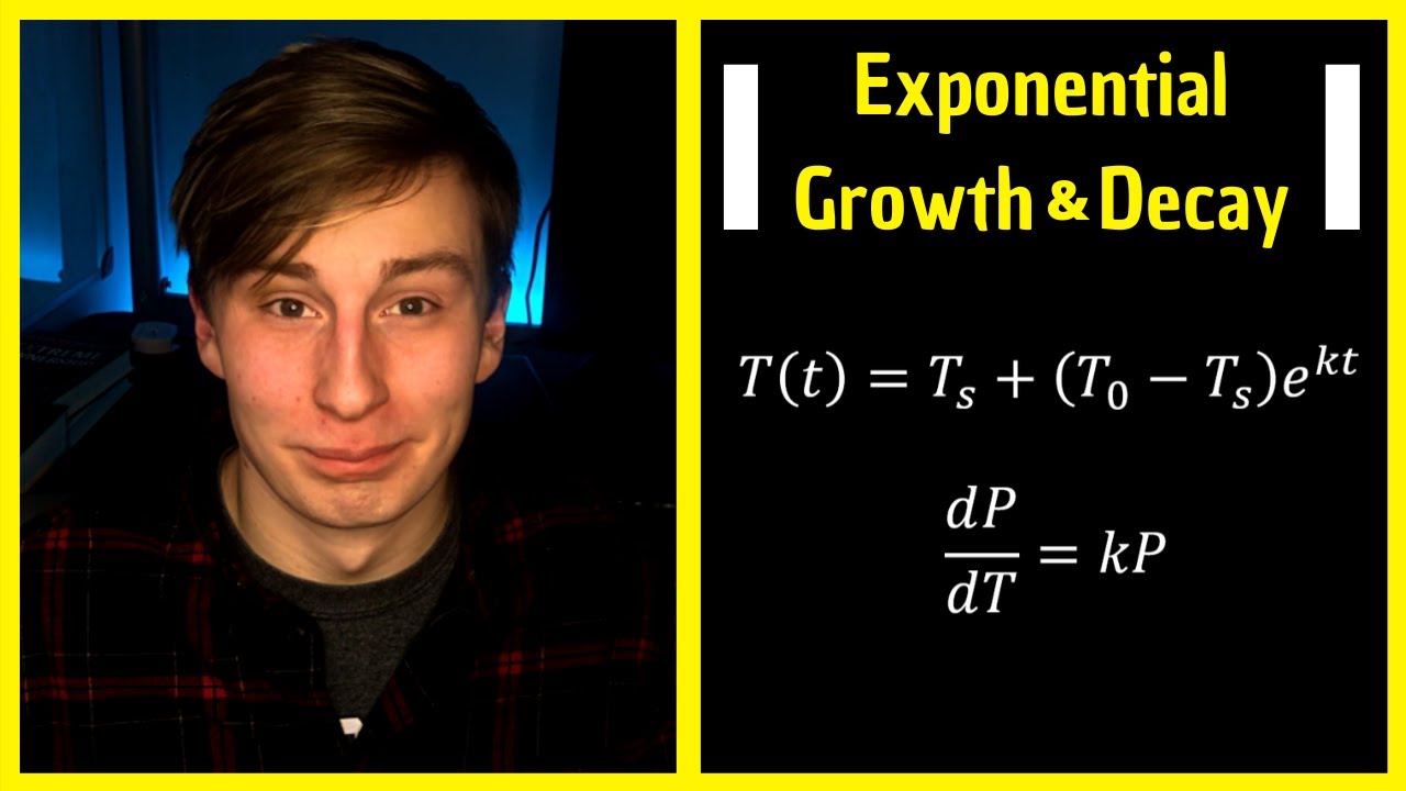 Exponential Growth & Decay || Relative Growth Rate, Differential ...