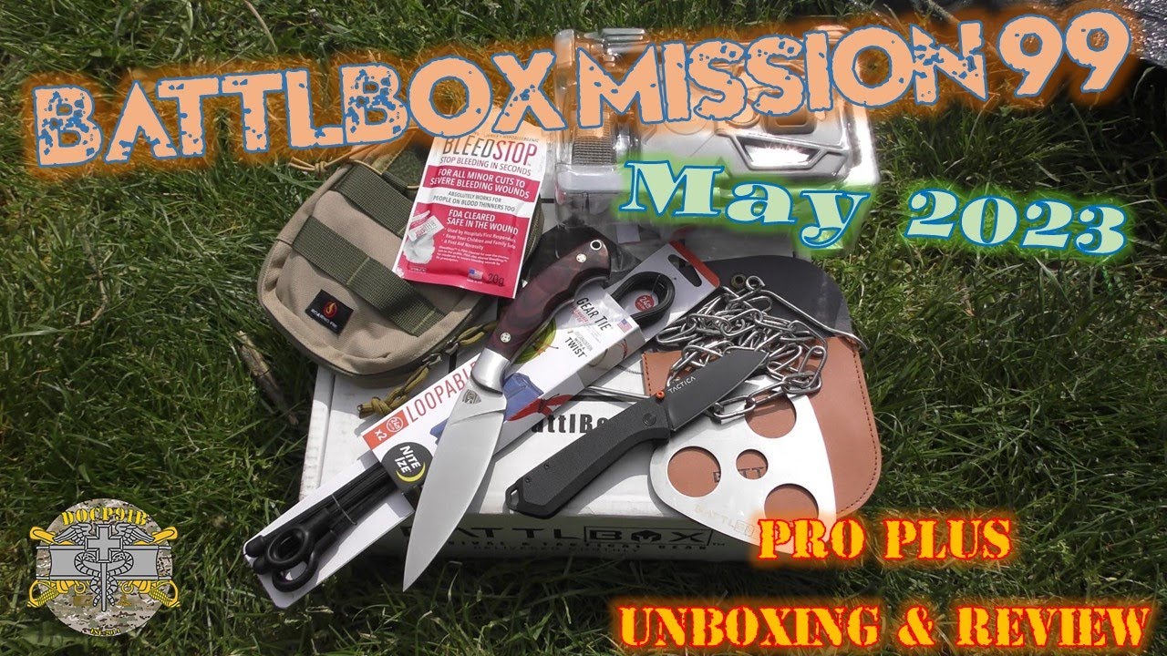 Battlbox (Battle Box) Mission 99 - May 2023 - Pro Plus Unboxing ...