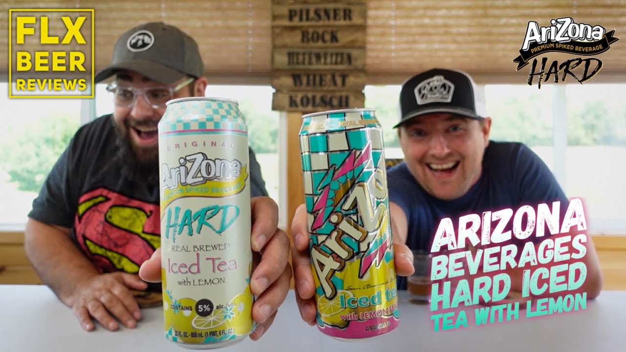 AriZona Beverages | Hard Iced Tea With Lemon (Flavored Malt Beverage ...