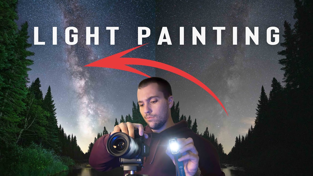 Light Painting & Stacking Multiple Exposures gives INSANE RESULTS ...