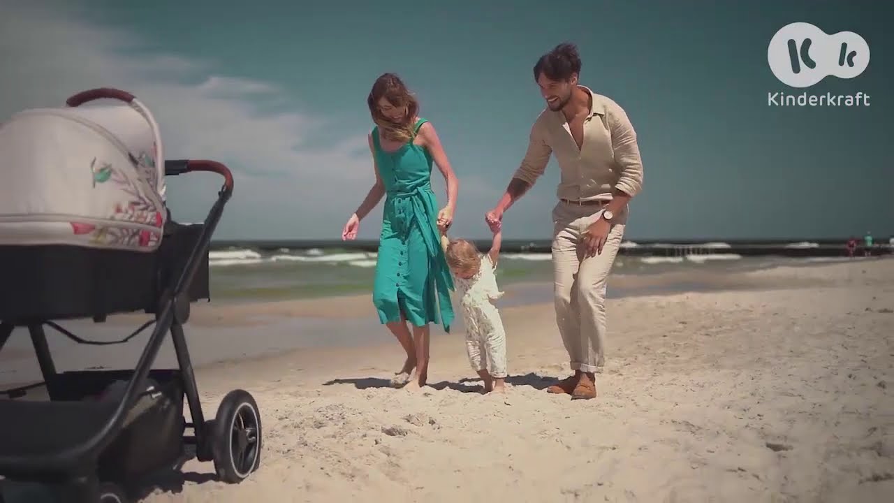 Kinderkraft Evolution Cocoon Freedom - Wózek wielofunkcyjny 3w1 - YouTube