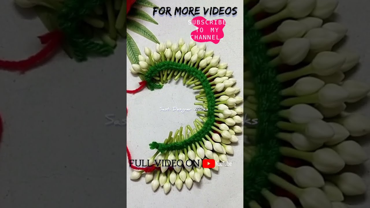 Different method to tie nanthiyavattam veni/#shorts #ytshorts # ...