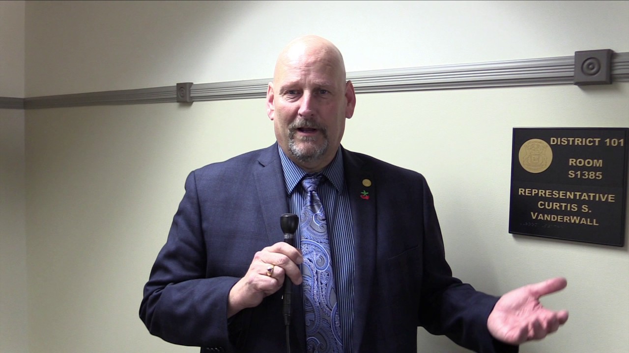 Representative Curt VanderWall with a Legislative Update for April ...