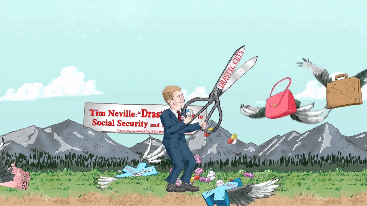 Tim Neville wants “drastic” cuts to Social Security and Medicare. - YouTube