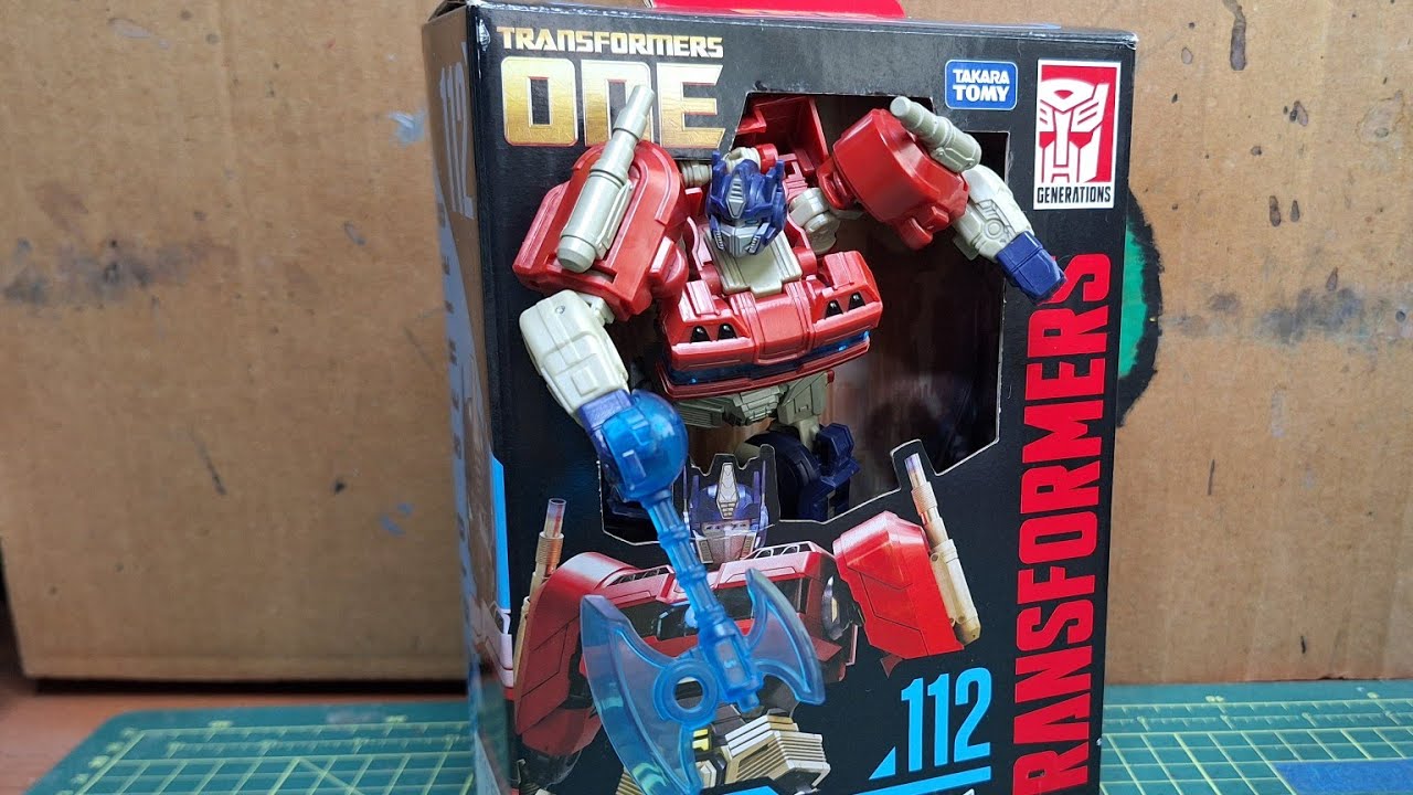 Optimus Prime Studio Series 112 Transformers One Unboxing y Review en Español - YouTube