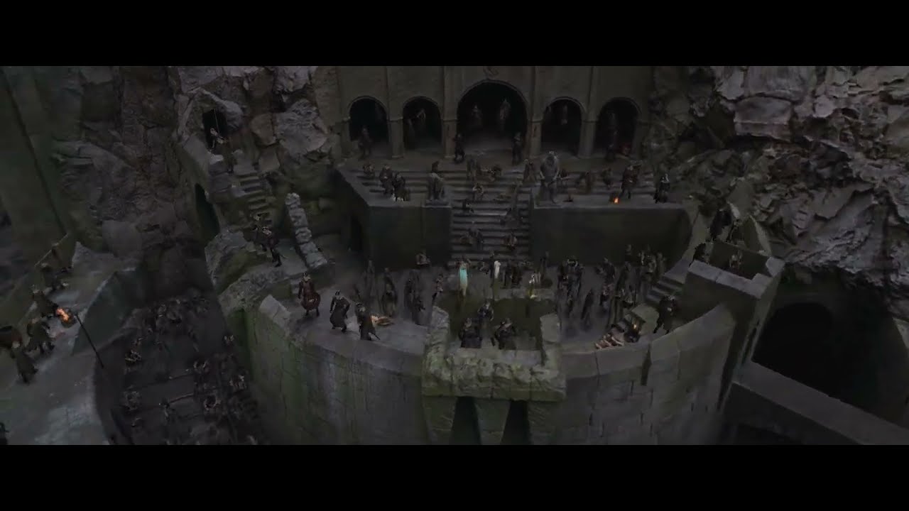 The Lord of the Rings: The Two Towers | The People of Rohan arrive at ...