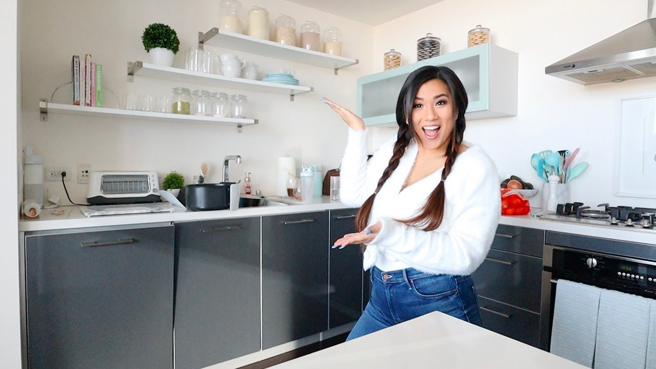 redecorating my kitchen!! - YouTube