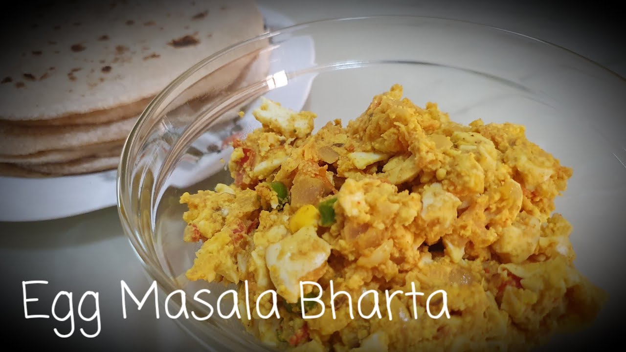 Egg Masala Bharta | Easy Egg Recipe - YouTube