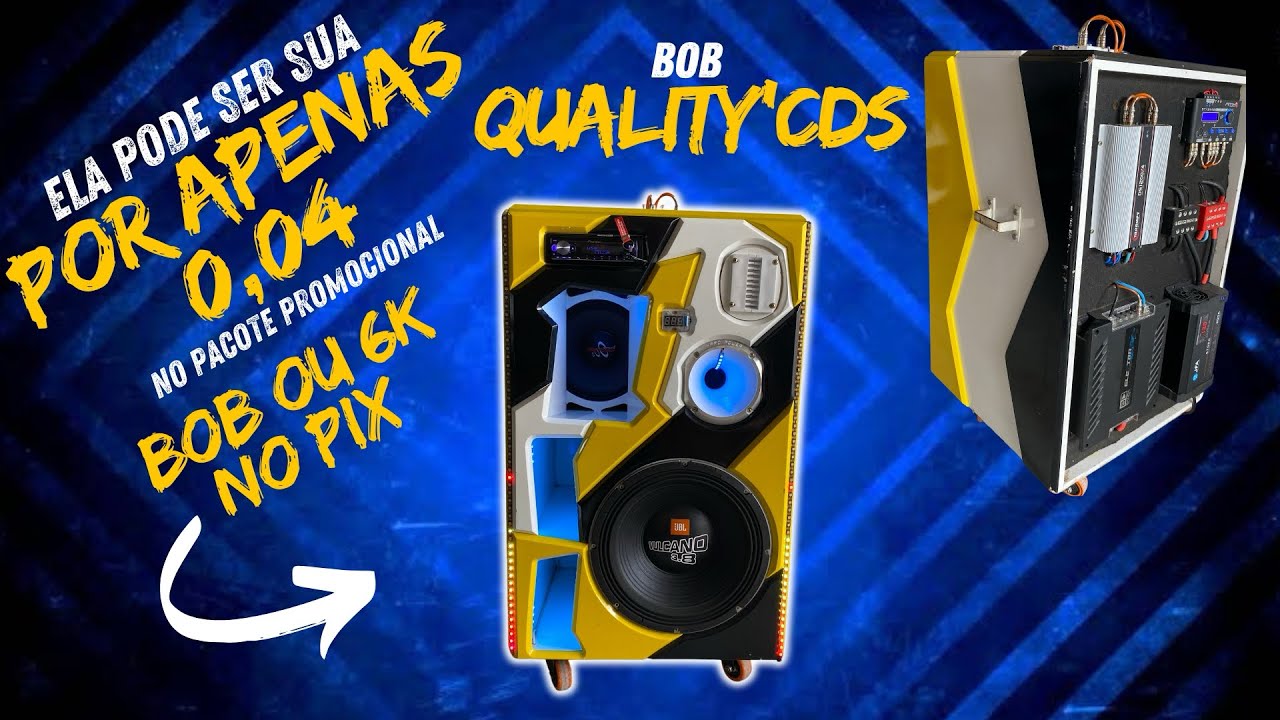 VULCANO 3.8 DE 15 FRONTAL NA CAIXA NICOLA EM BOB 4 VIAS… ELA PODE SER SUA 🫵🏻 - YouTube