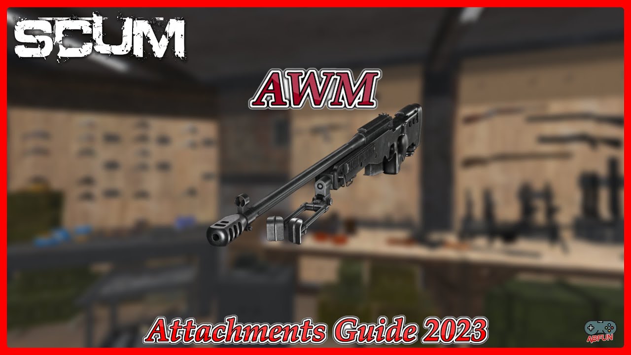 Accuracy International AWM Sniper Rifle Attachments Guide 2023 - YouTube
