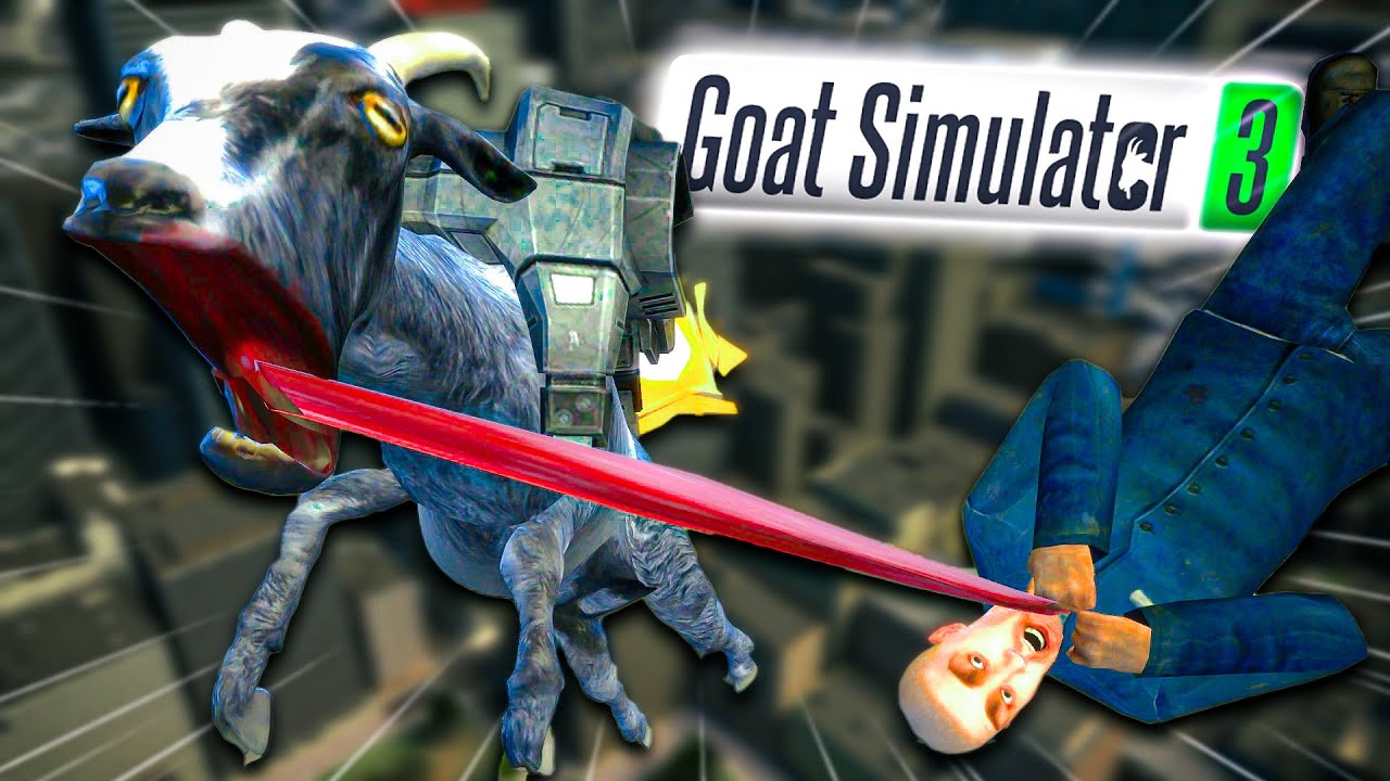 I BECAME A SUPER ATHLETIC GOAT - GOAT SIMULATOR 3 - YouTube