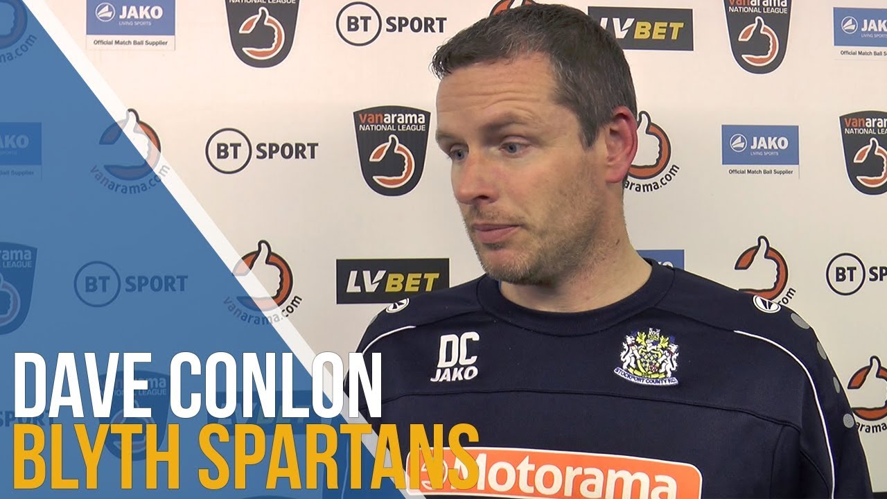 Dave Conlon Post-Match Interview - Blyth Spartans - YouTube
