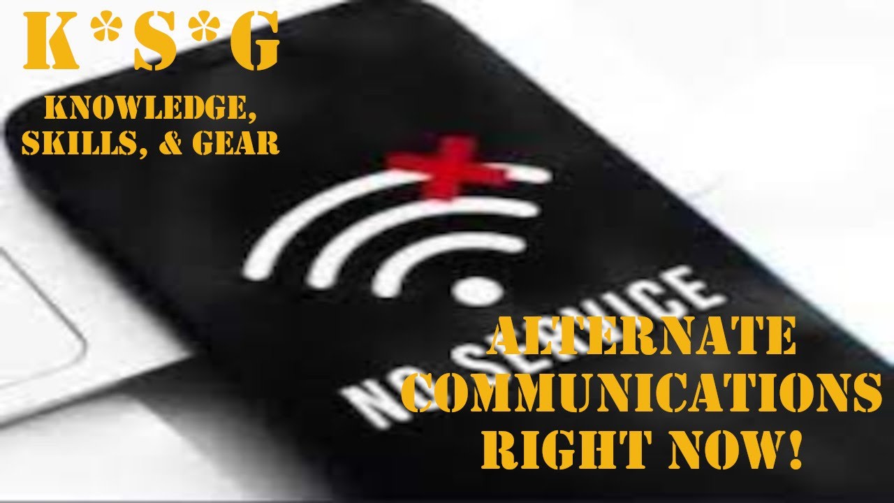 No Service! Cell Phone Back Up Communication Right Now! - YouTube
