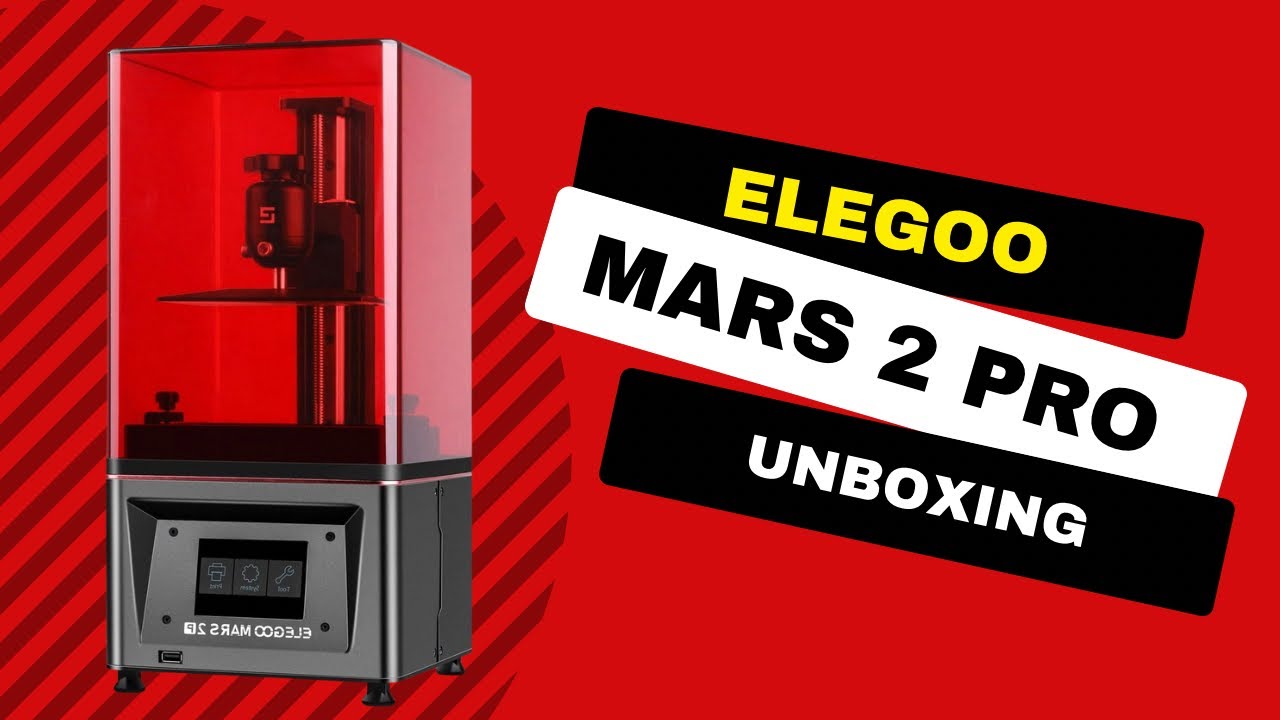 Elegoo Mars 2 PRO unboxing!! - YouTube