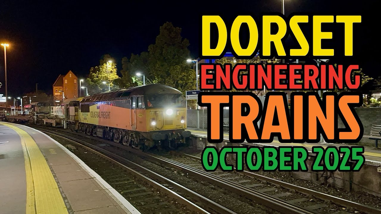 Shed, Grid & Fugly Action! Dorset Engineering Trains - October 2025 ...