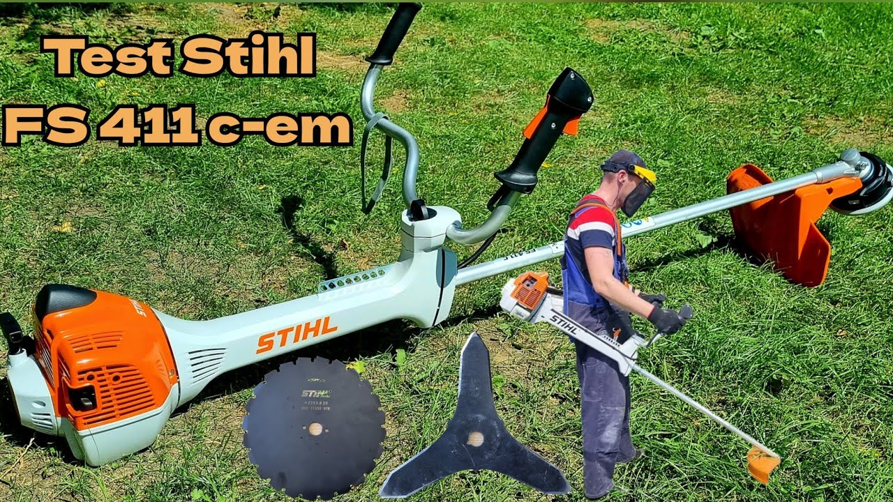 TEST STIHL FS 411 C-EM - YouTube