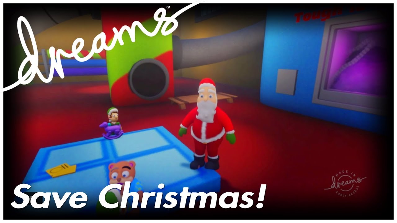 Santa Saves Christmas | Dreams PS4 Showcase | Dreams Gameplay - YouTube