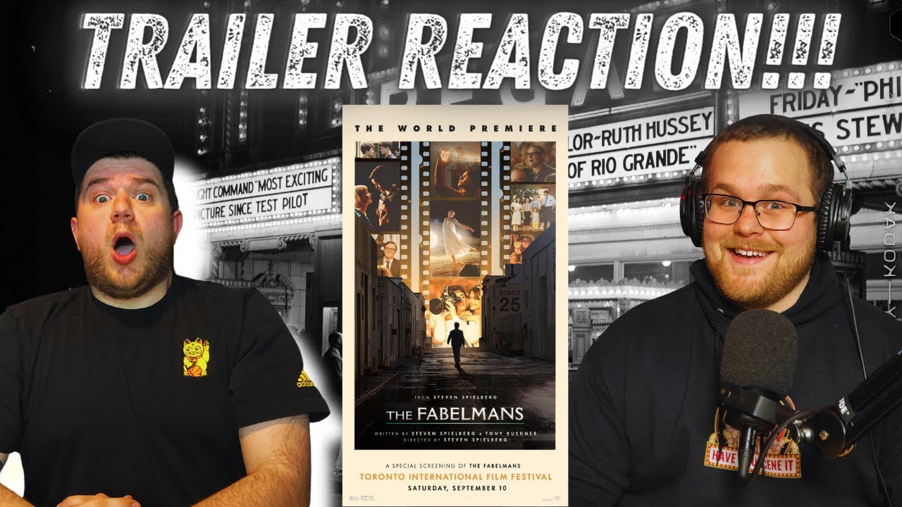 The Fablemans TRAILER REACTION!!! | Steven Spielberg | Gabriel LaBelle ...