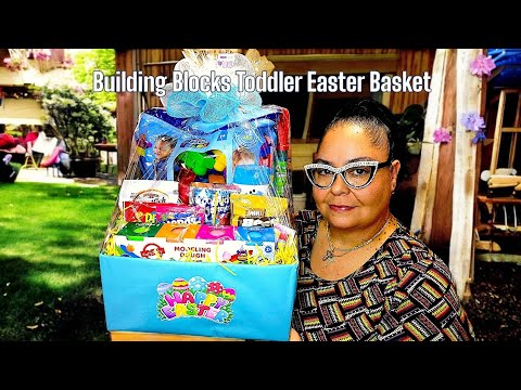 Building Blocks Easter Basket for Toddler 🐰🟦🟥🟩 - YouTube