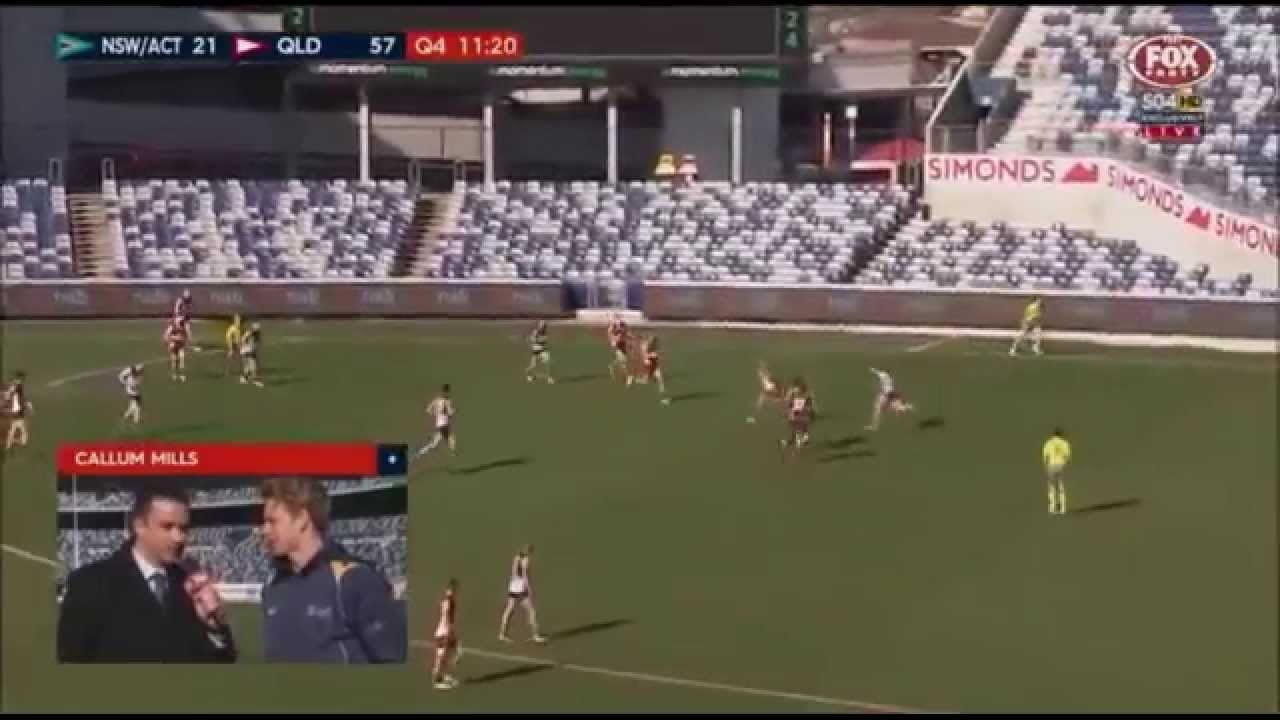 Corey Wagner - 2015 AFL Draft Prospect - YouTube