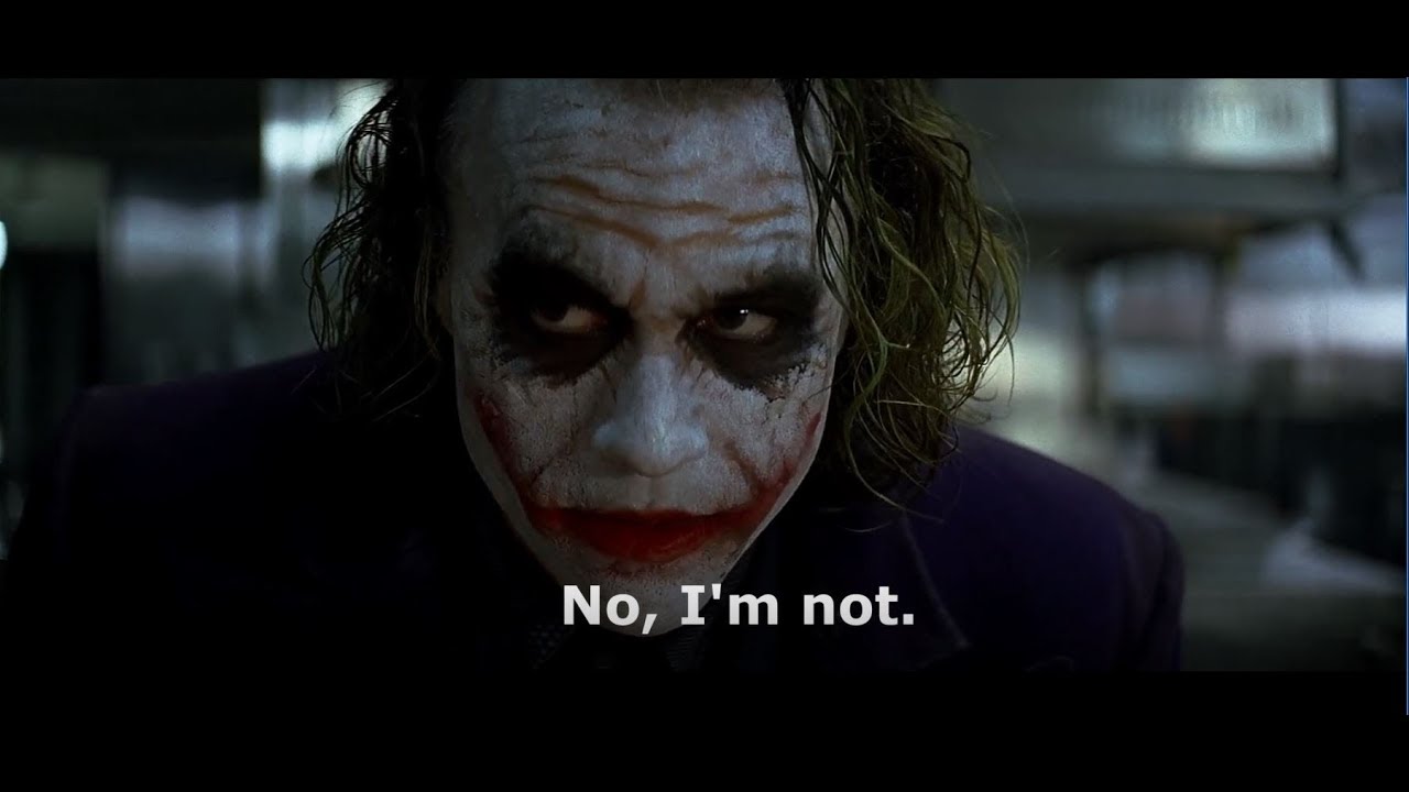 Is the Joker insane? - The Dark Knight: an explanation. - YouTube