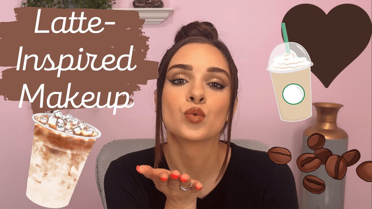 Trendy Latte-Inspired Makeup! ☕️🧋 - YouTube