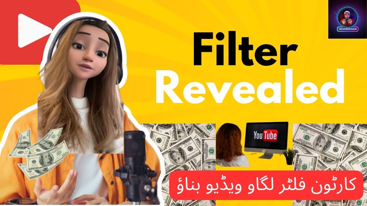 How to use Cartoon Filter for Youtube Videos😍 | Tiktok Cartoon Filter 🫠 ...