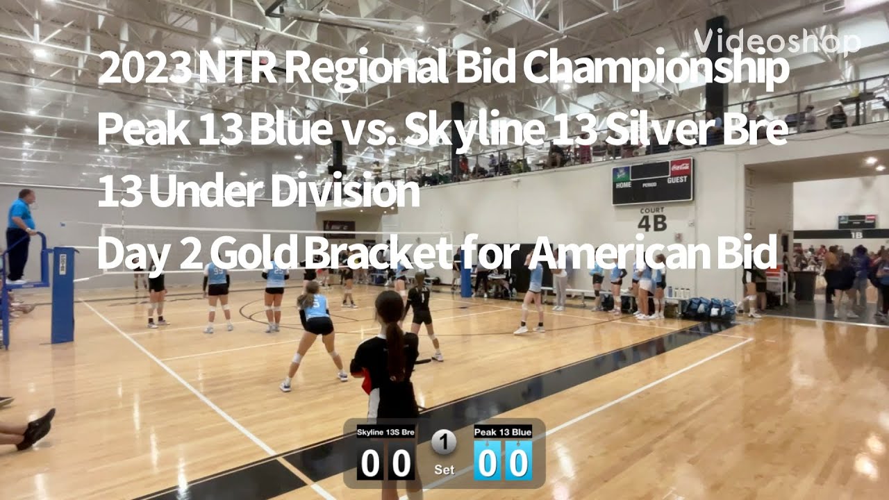 2023 NTR Bid Championship-Peak 13 Blue vs. Skyline 13 Silver Bre - YouTube