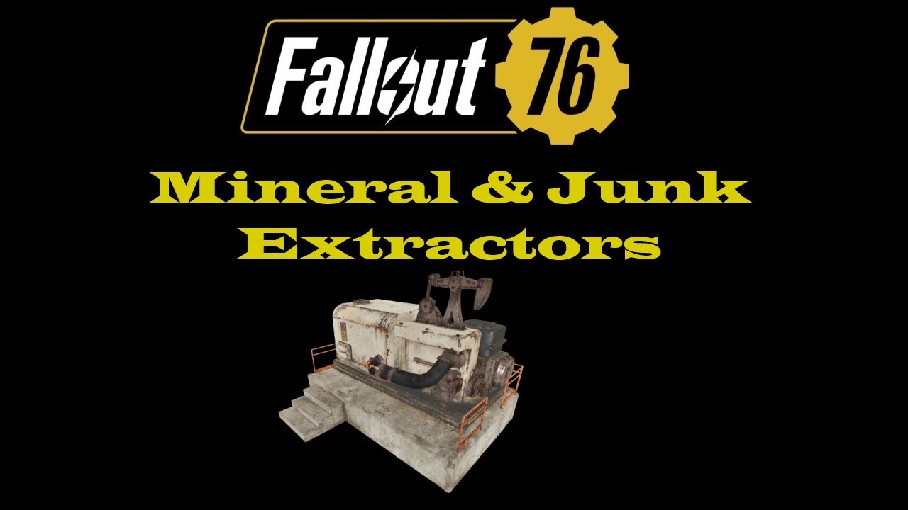 Fallout 76 Mineral Extractor And Junk Extractor Guide - How To Install ...